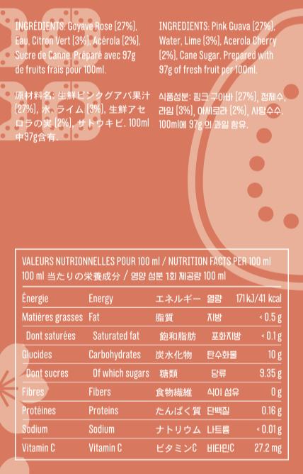 Guava Nectar 250ml x 12 – SILVERWAVE